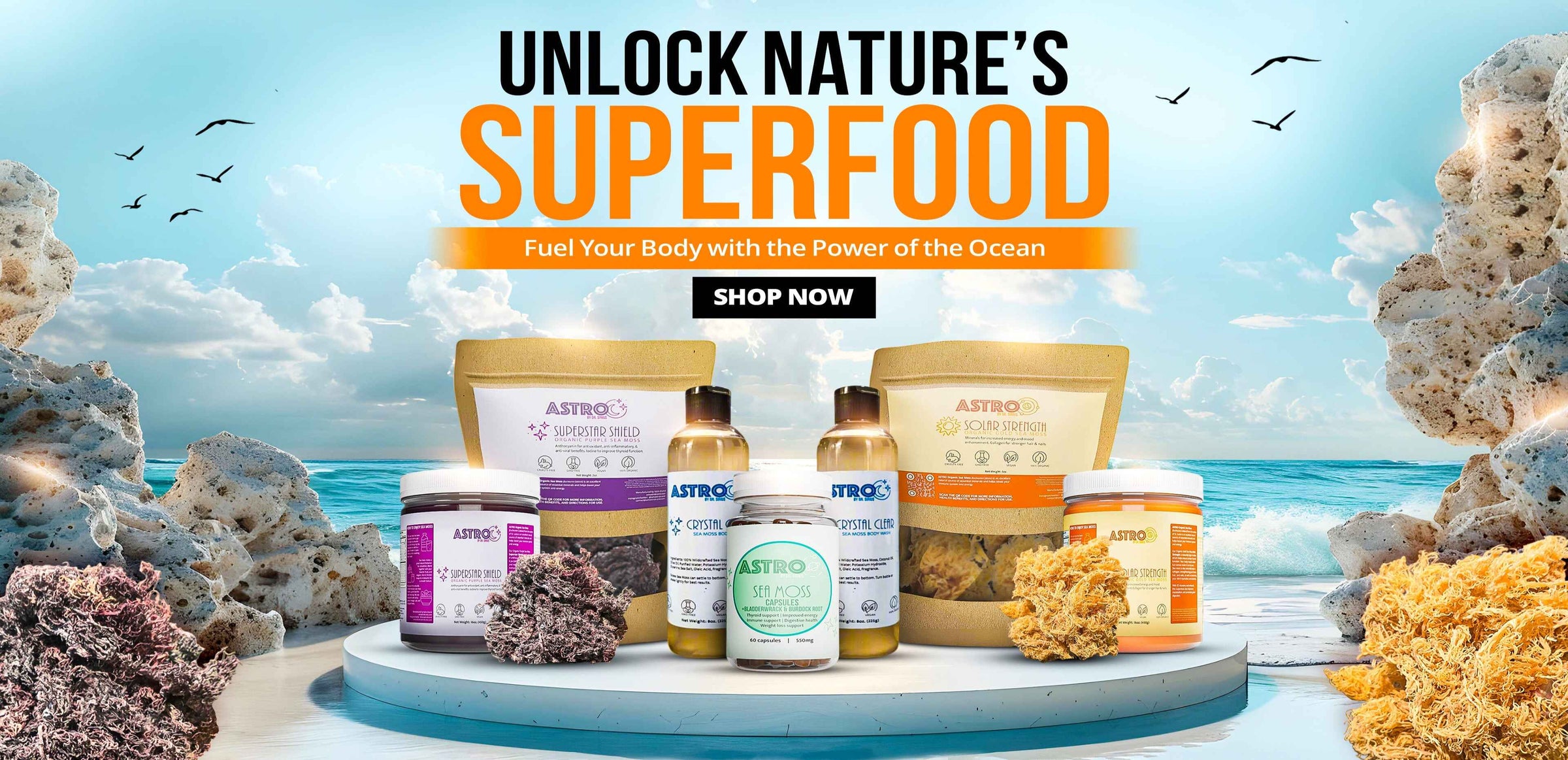 'Astro Brand' Best Selling Sea Moss Products – Astro Brand