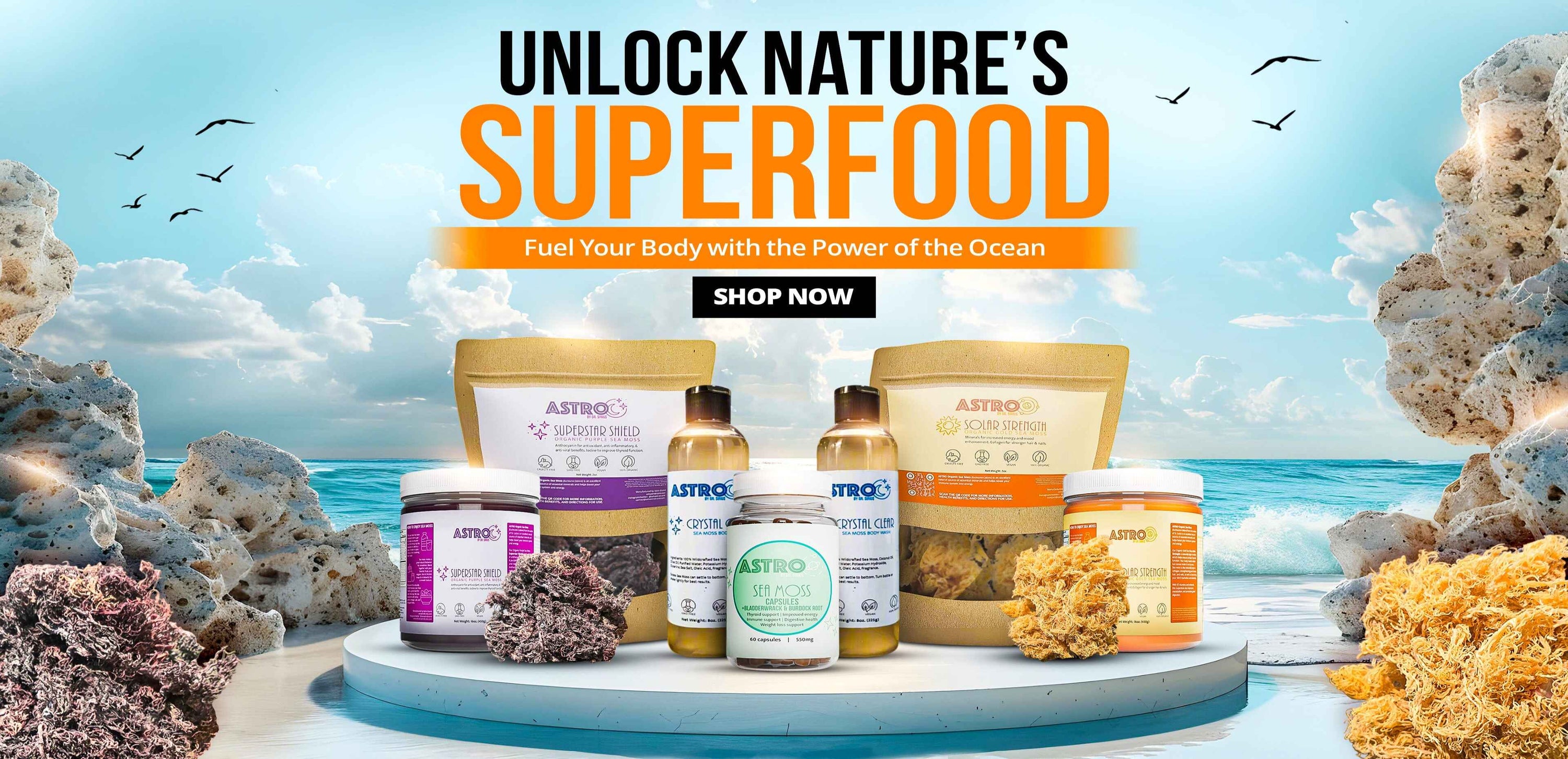 'Astro Brand' Best Selling Sea Moss Products – Astro Brand