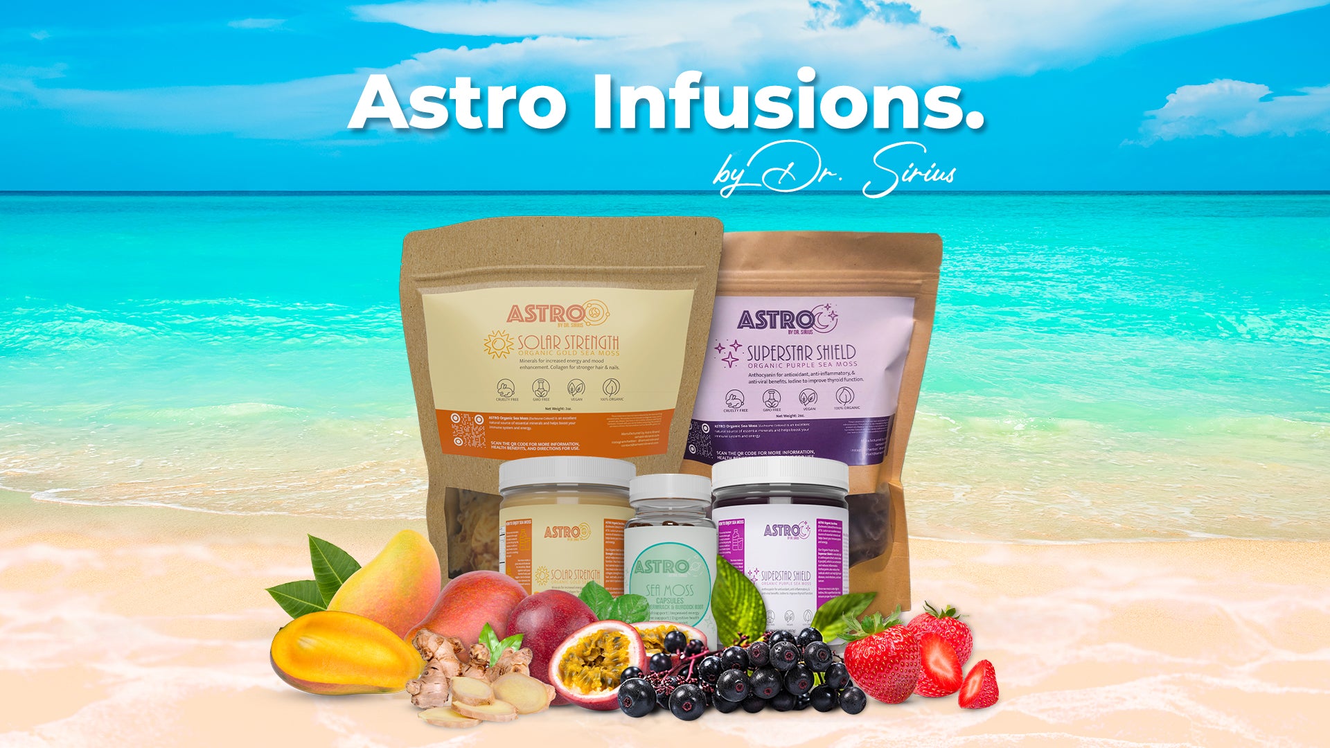 'Astro Brand' Best Selling Sea Moss Products