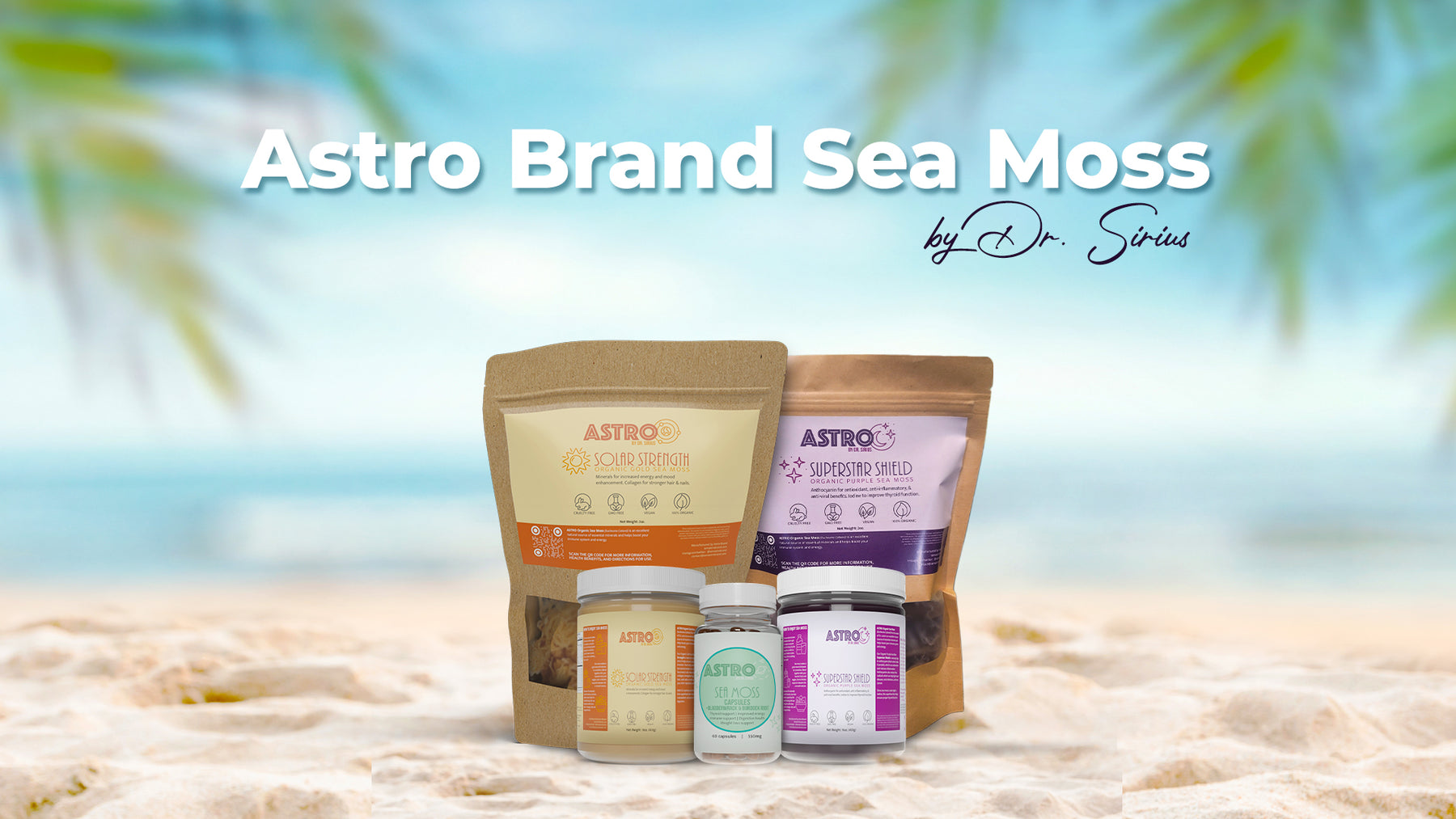 'Astro Brand' Best Selling Sea Moss Products